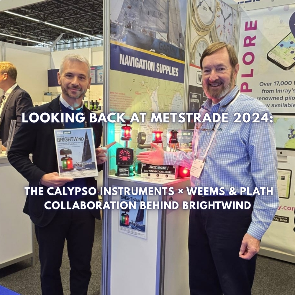 Looking Back at METSTRADE 2024: The Calypso Instruments + Weems & Plath ...